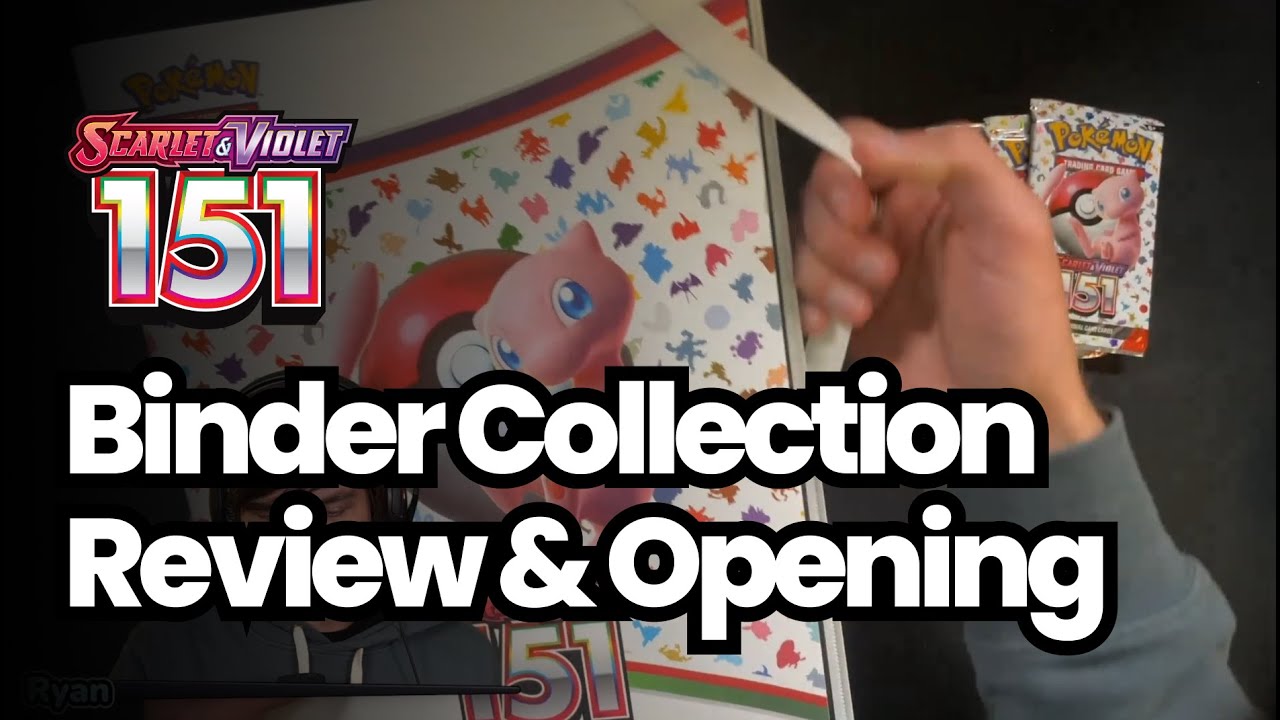 Pokemon TCG: 151 Binder Collection Review & Live Opening - YouTube