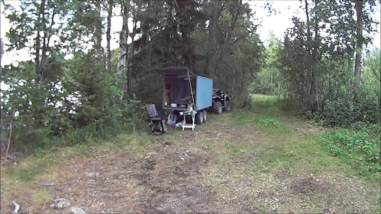 ATV camping trailer tour 2013 - YouTube
