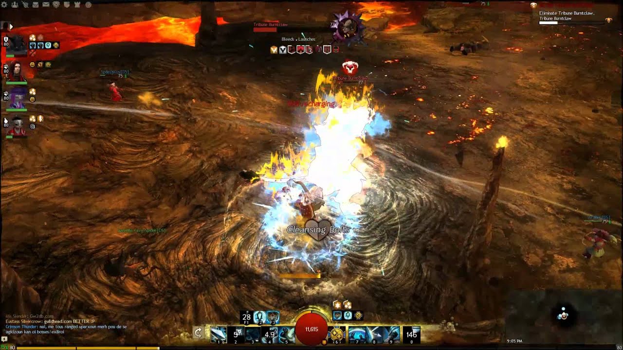 GW2 - Citadel of Flame - Final Boss - Tribune Burnclaw - YouTube