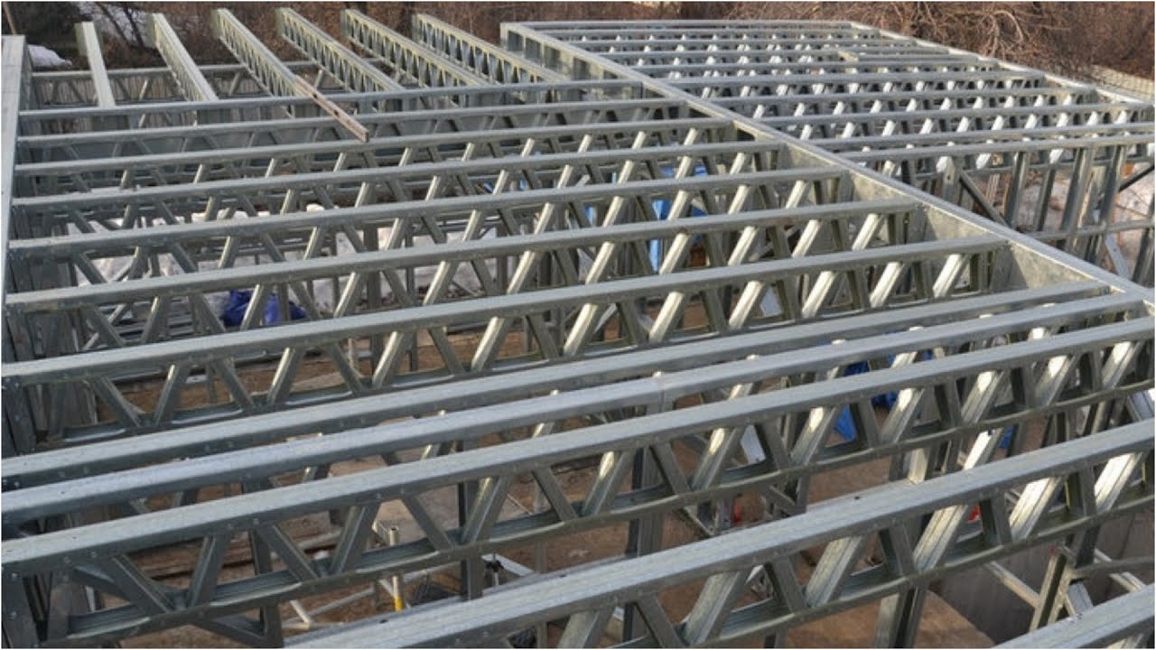 Light gauge steel frame building system for low cost housing projects ...