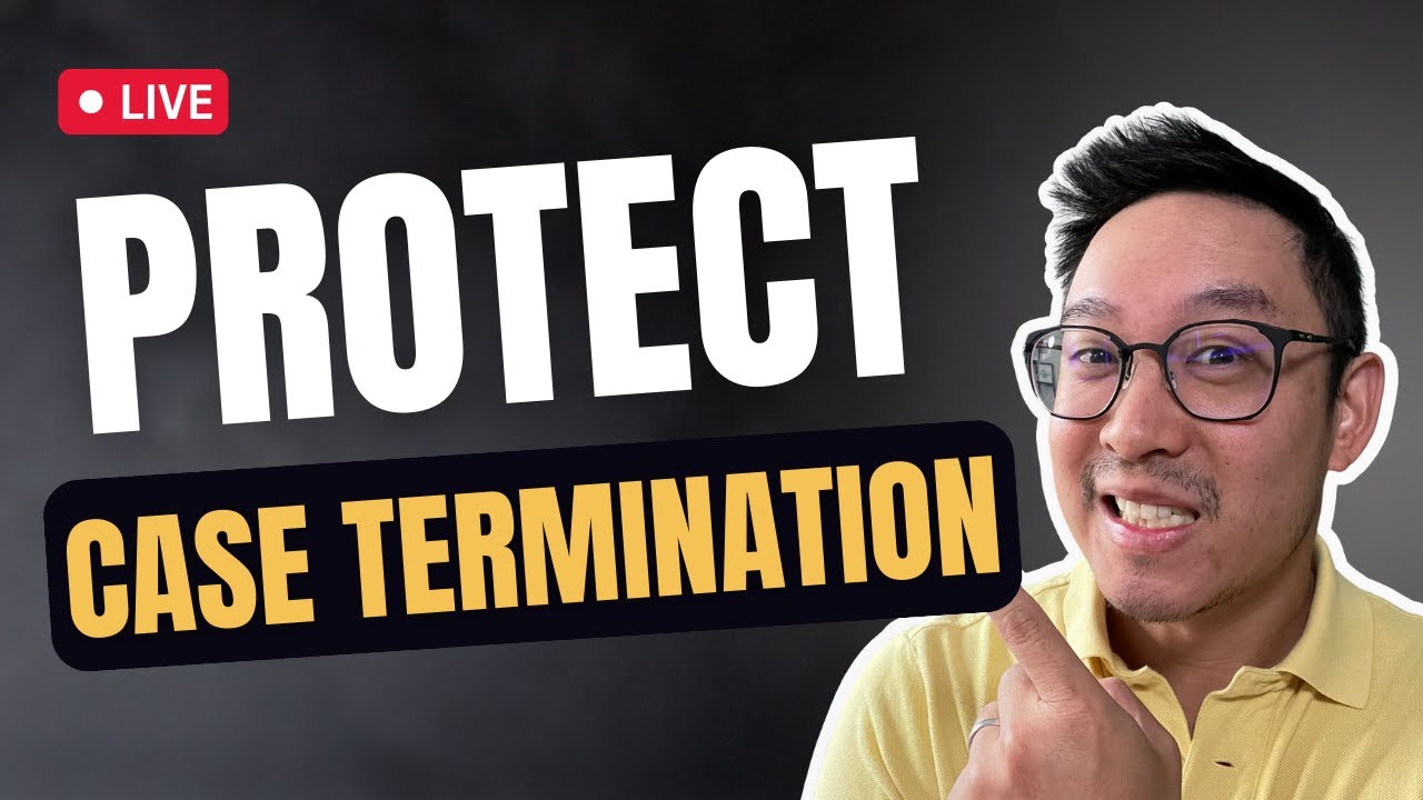 How to get your case terminated - January 22, 2024 - YouTube