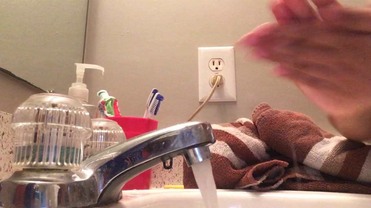 hand washing asmr - YouTube