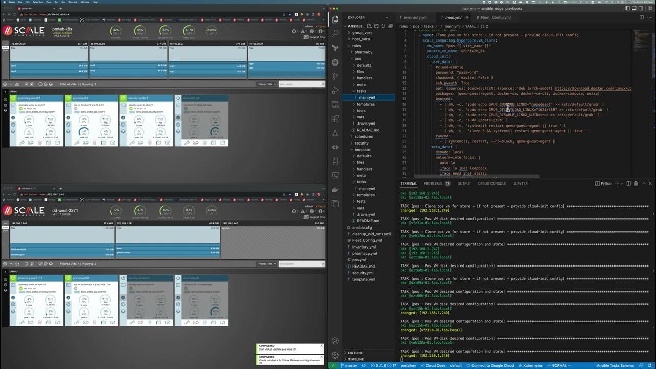 HyperCore Ansible Collection Edge Fleet Config Demo - YouTube