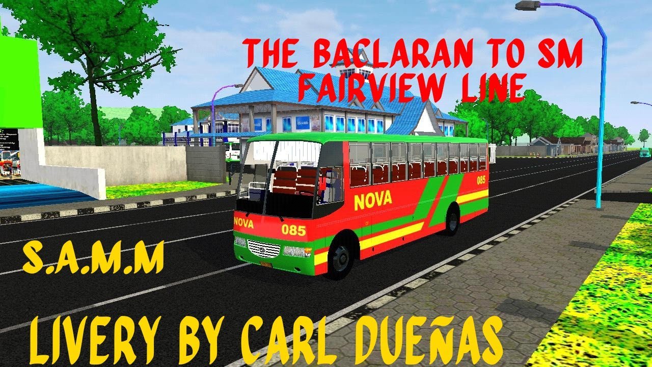 Bussid Mod skin Review #12 Nova Auto Transport By SAMM (Reminders at ...