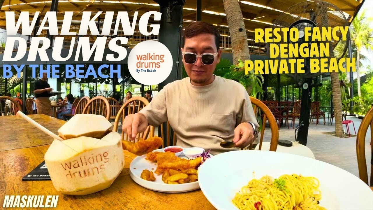 Walking Drums Ancol - Rekomendasi Resto di Pantai Ancol | MASKULEN - YouTube