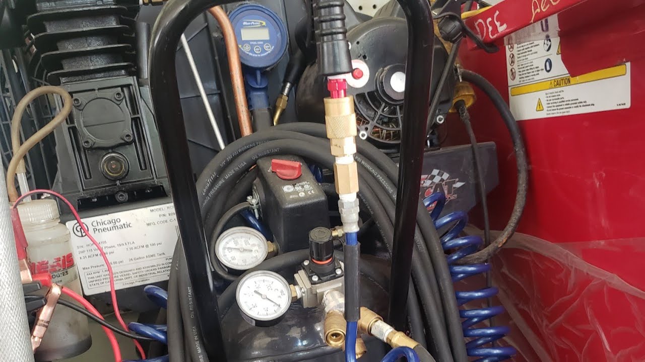 Air Line Hose Leak|Coupler Fix - YouTube