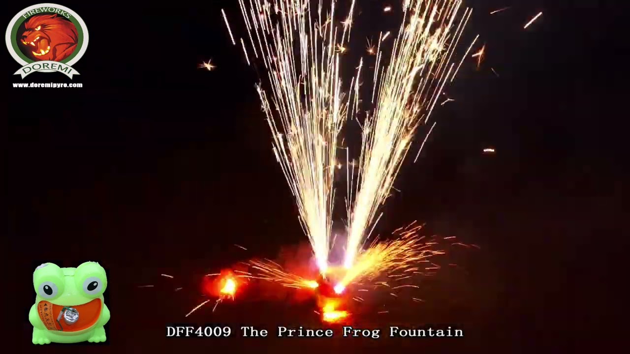 DFF4009 THE FROG PRINCE FOUNTAIN/FOUNTAIN FIREWORKS/LIUYANG FIREWORKS ...