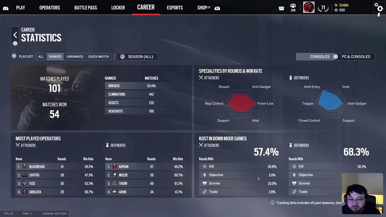 R6 Siege Noob Moves (Ranked) Live!? - YouTube