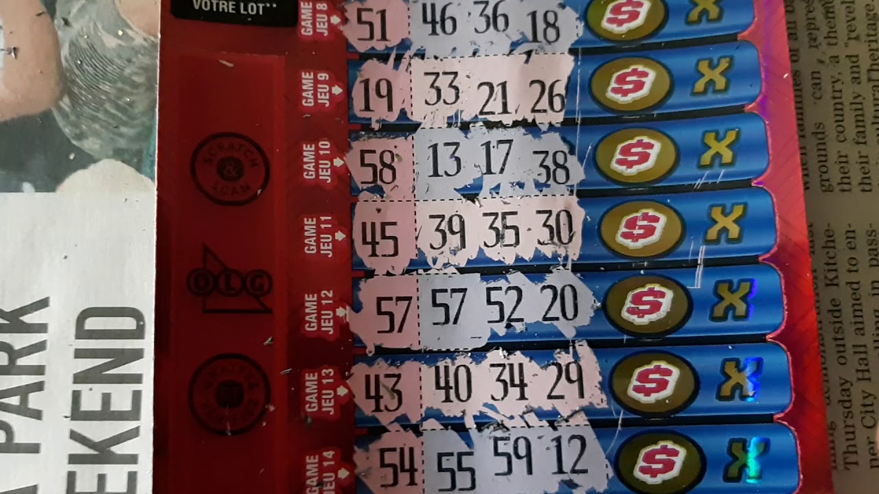 Ultra $ 1 Million - OLG Scratch ticket - YouTube