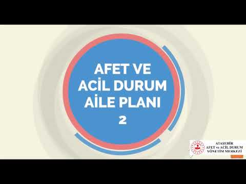 2.4.AFET ve ACİL DURUM AİLE PLANLAMASI