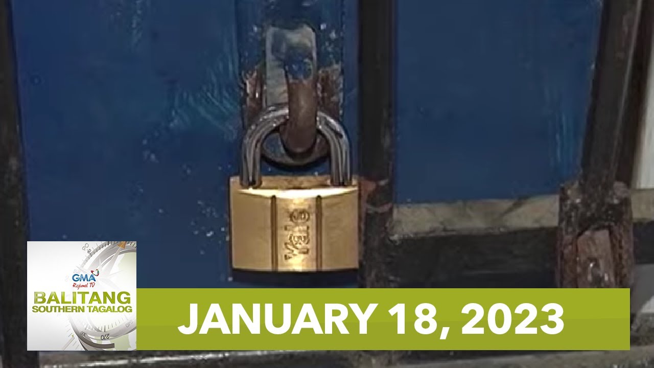 Balitang Southern Tagalog: January 18, 2023 - YouTube