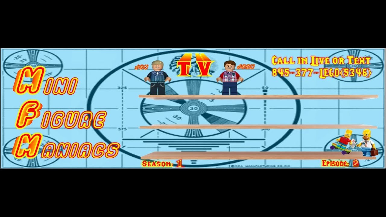 Mini Figure Maniacs TV - 1/25/14 - S.1 Ep. 2 Part 1 - YouTube