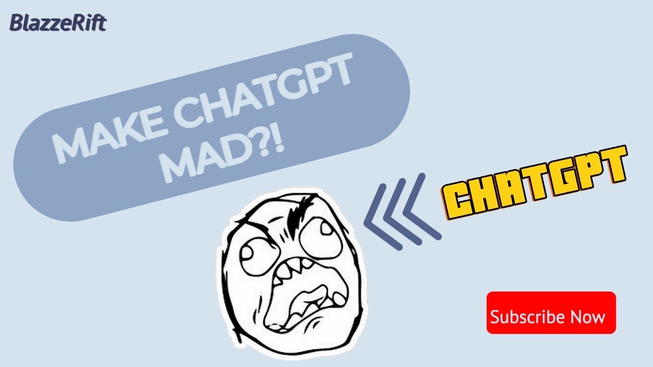 Make ChatGPT mad?! - YouTube