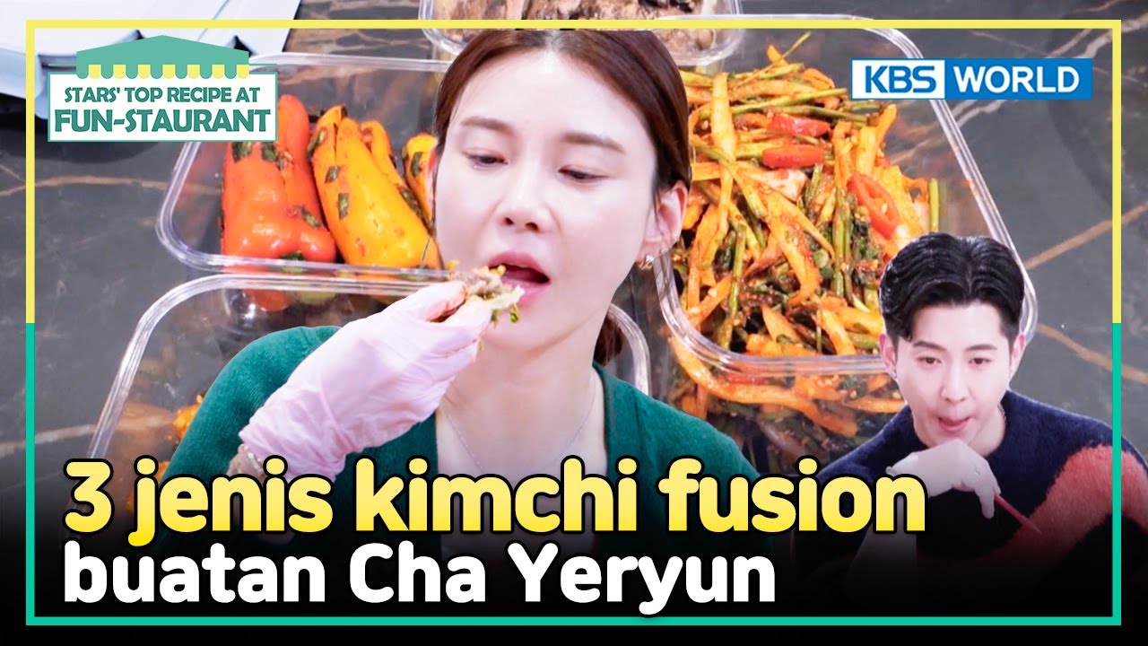 [IND/ENG] Kimchi kesemek & kimchi paprika? Kayak gimana rasanya?| Fun-Staurant | KBS WORLD TV ...