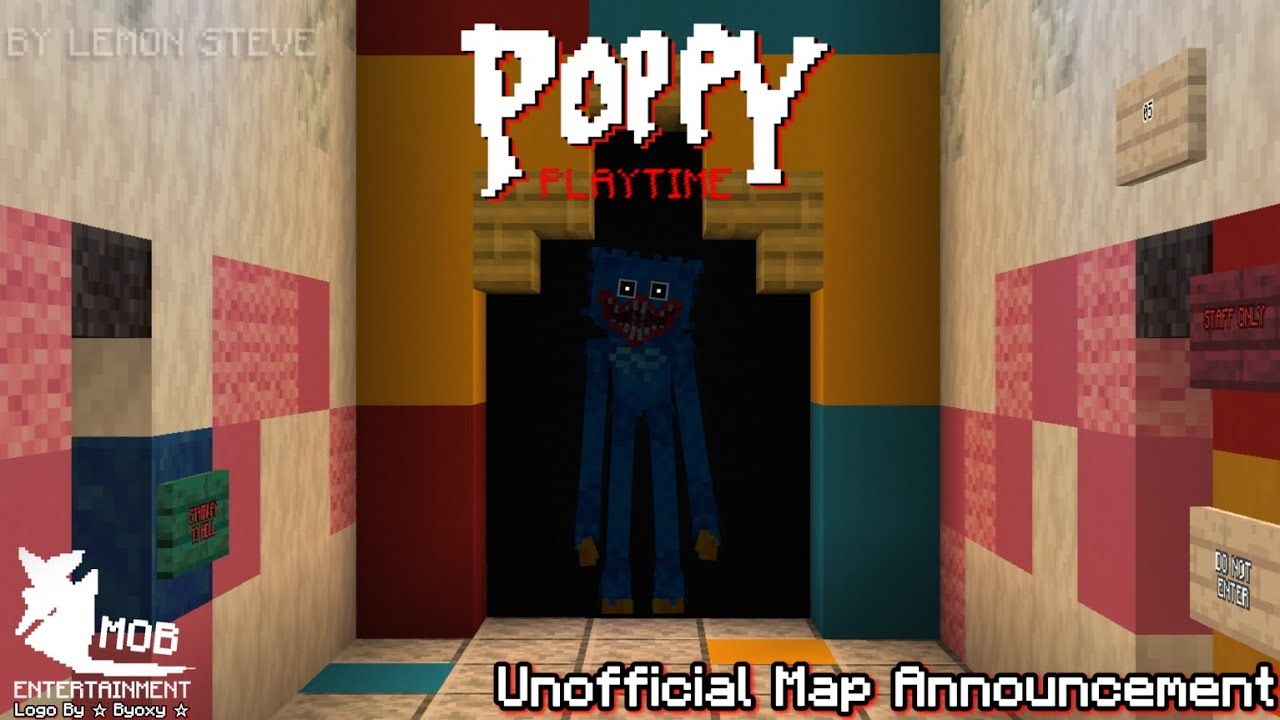 Poppy Playtime Chapter 1 - Un-Official Minecraft Map Annoucement By ...