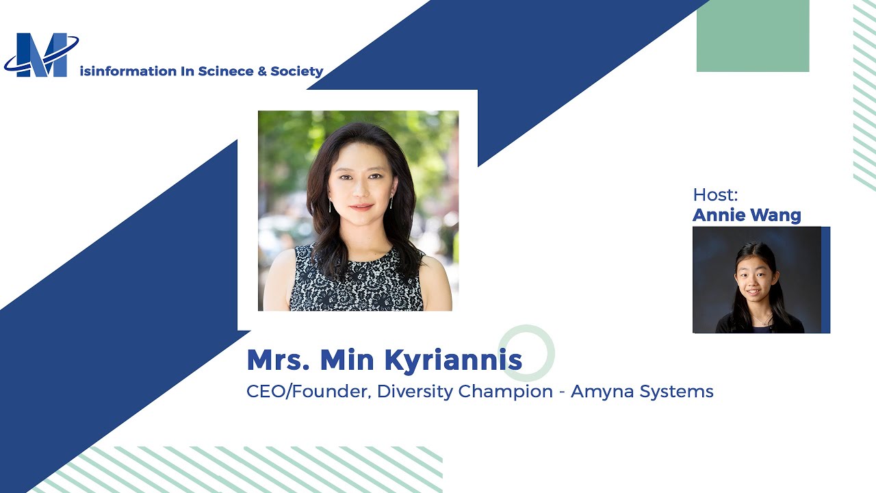 M.I.S.S. #16: CEO of Amyna Systems Min Kyriannis on misinformation ...