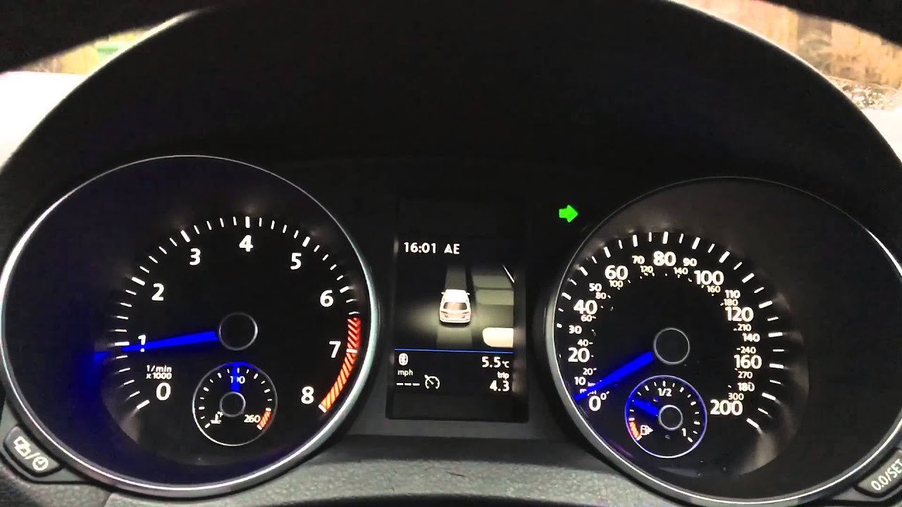 Golf MK6 3D clocks with PLA2.0 - YouTube