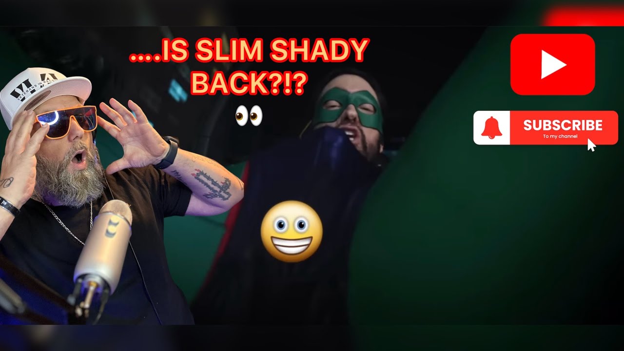 OMG IS SLIM SHADY BACK?!? Eminem - Houdini |Shawn Laurie Reactions ...