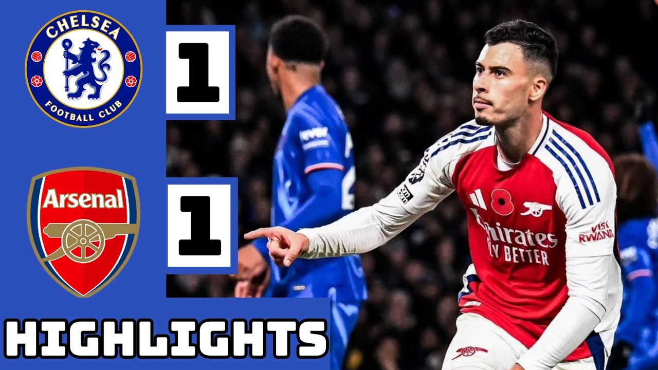 🔵🔴 Chelsea vs Arsenal (1-1) Extended HighLights all Goals Premier ...