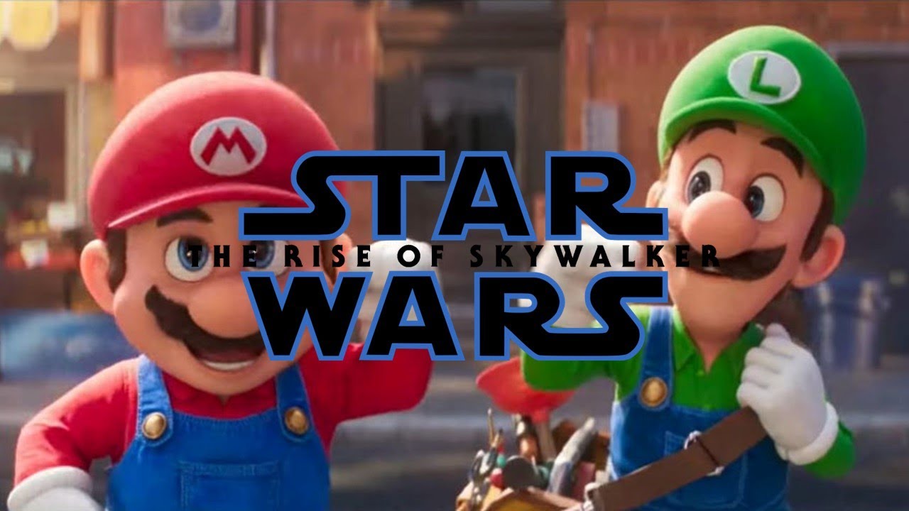 The Super Mario Movie Trailer In the Style of Star Wars The Rise of ...