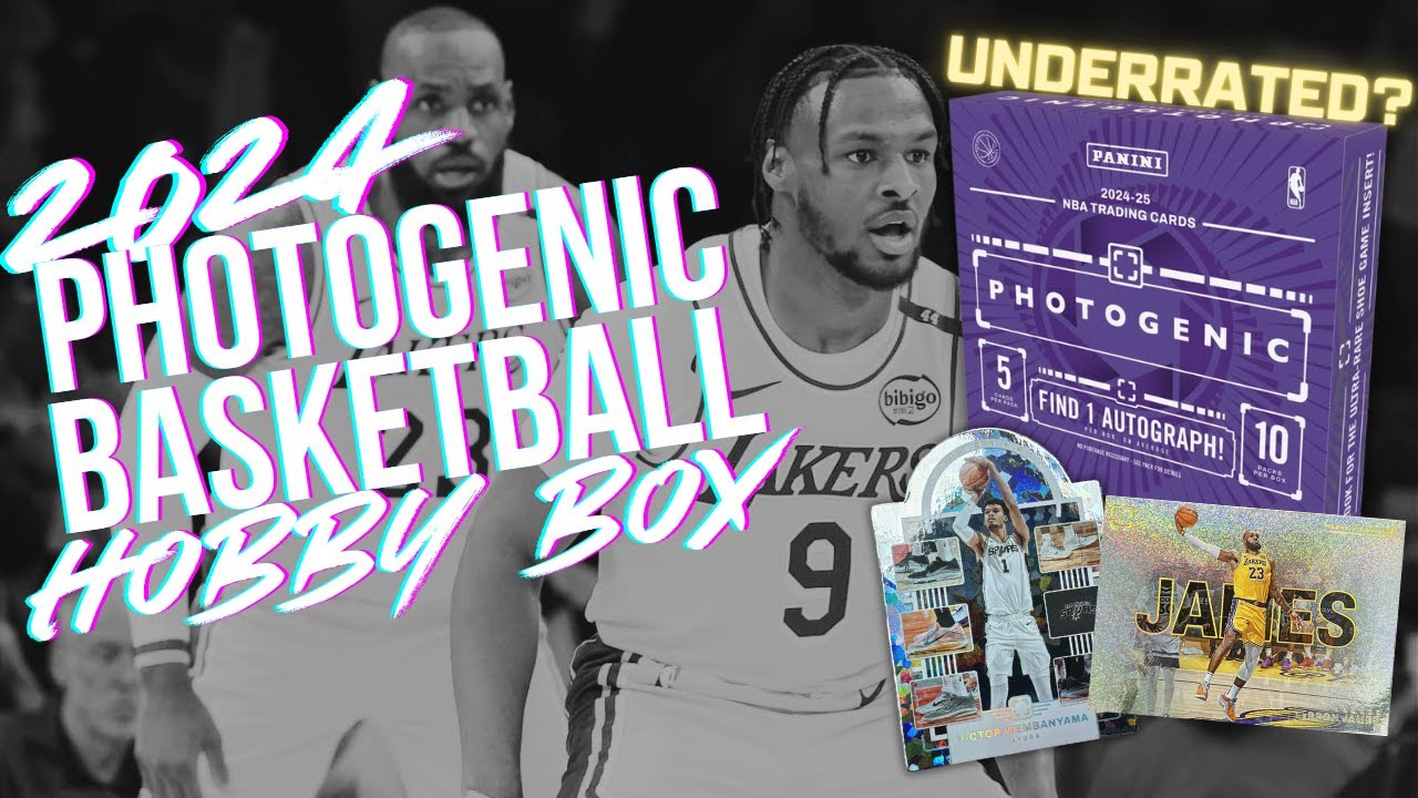 My Favorite Set Of The Year: 2024 Photogenic Basketball Hobby Box x1 ...