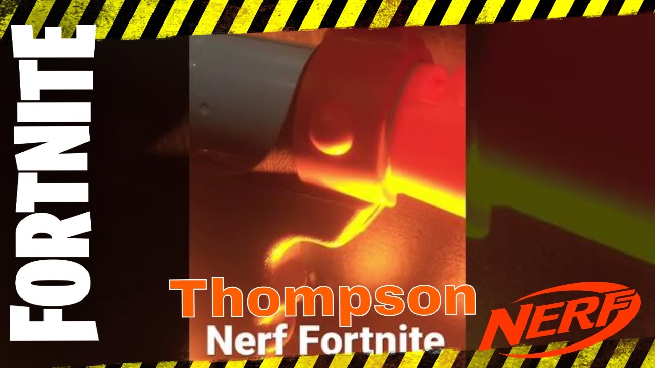 Nerf Fortnite thompson #shorts - YouTube