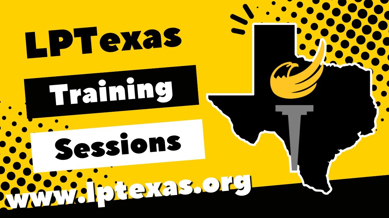 LPTexas Training Session - YouTube