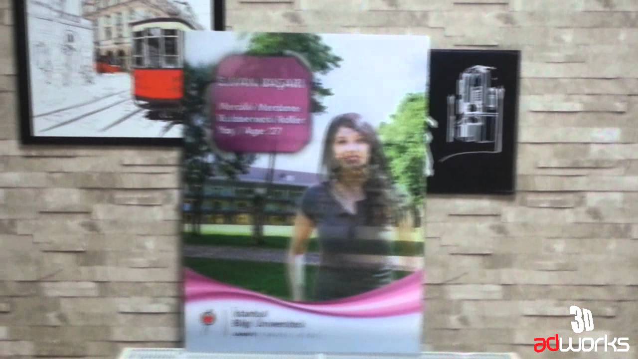 3D Lenticular Flip Effect - YouTube
