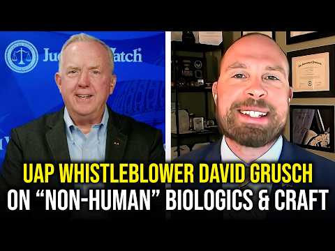 UAP-Whistleblower David Grusch über „nicht-menschliche“ Biologika & Flugobjekte