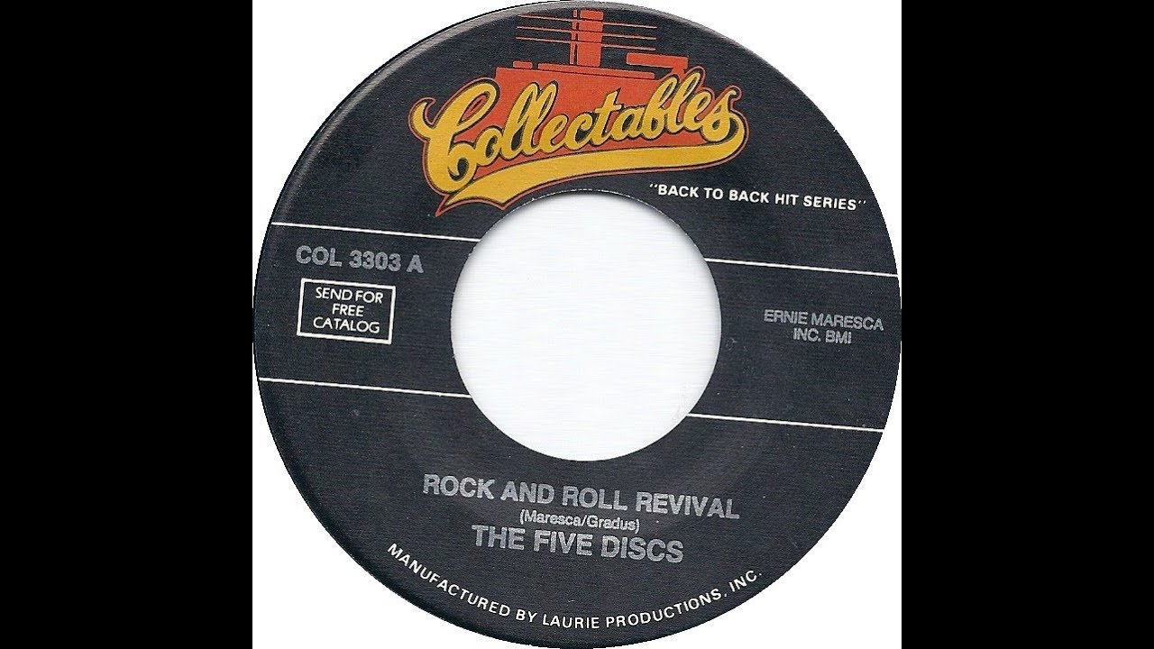 The Five Discs Rock And Roll Revival - YouTube