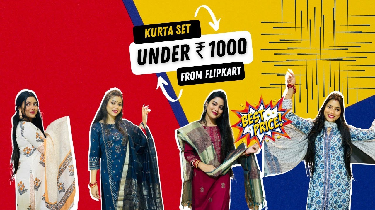 Most Stylish Kurta Set UNDER 1000 on Flipkart! - Traditional Odia dress ...