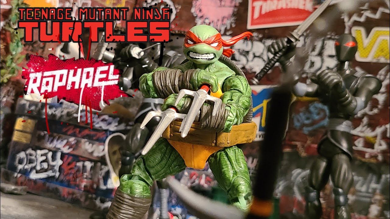 TMNT IDW Raph Vs The Foot! Stop Motion Animation 2025! - YouTube