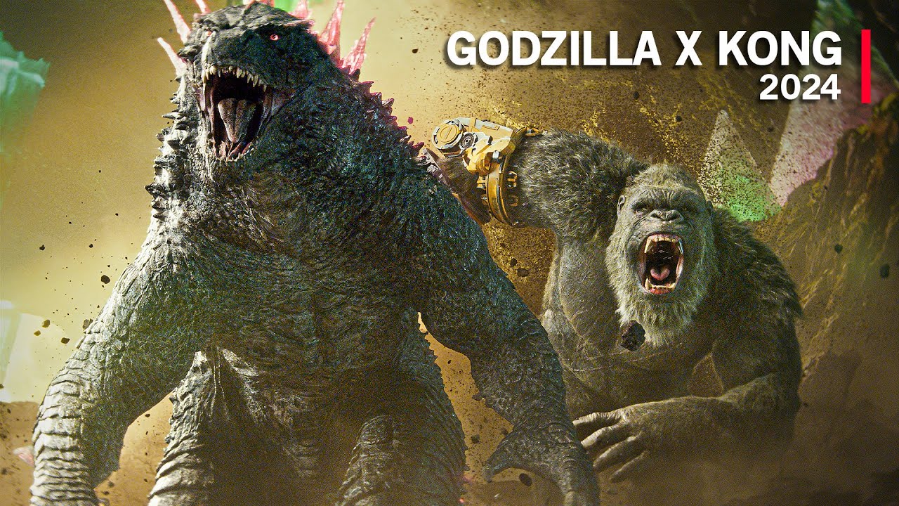 Godzilla And Kong Fight Alongside Each Other Against a Monster From The Earth Core | Movie Recap ...