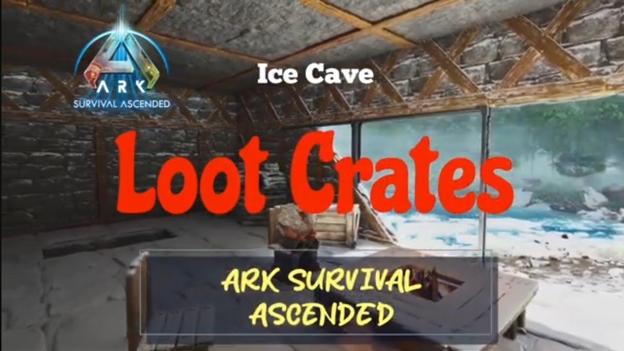 【ARK】ASA #51「クレート周回: 凍土洞窟編」Loot Creates: Ice Cave (Strong Cave) - YouTube