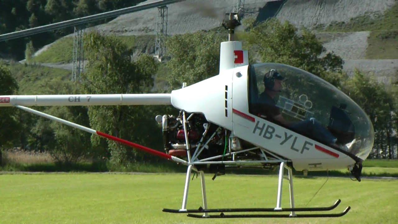 Experimental Helicopter HB-YLF - YouTube