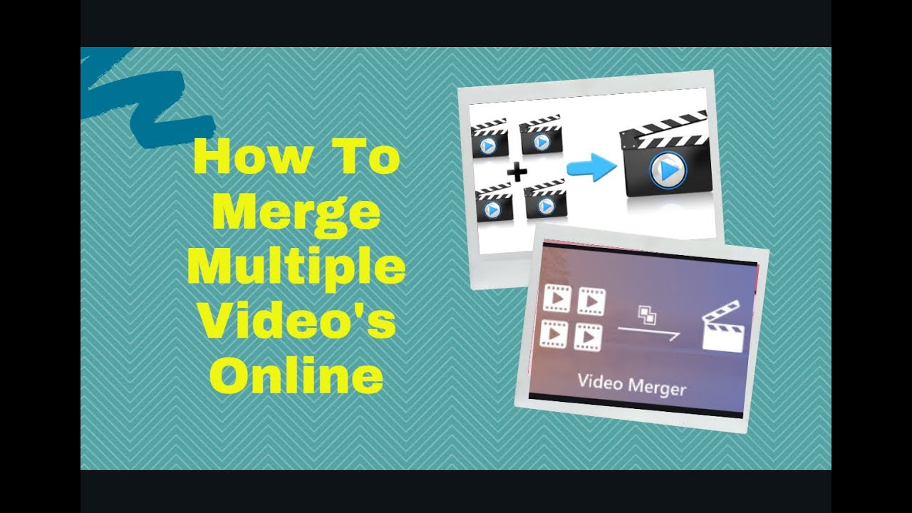 HOW TO MERGE MULTIPLE VIDEO ONLINE FREE - YouTube