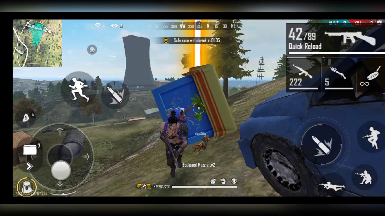 Free fire best gameplay ever rank match - YouTube