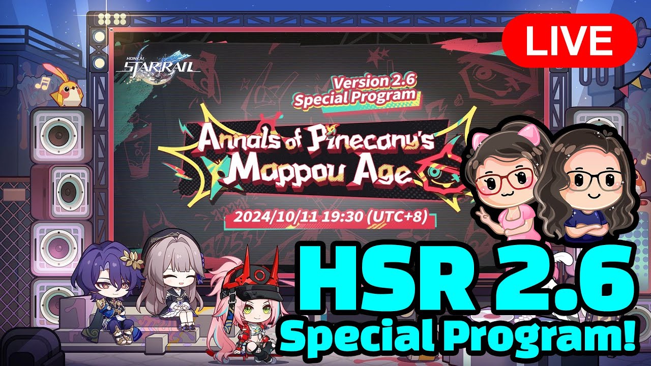 HSR 2.6 Special Program Watch Party 😄 | HSR #017 - YouTube