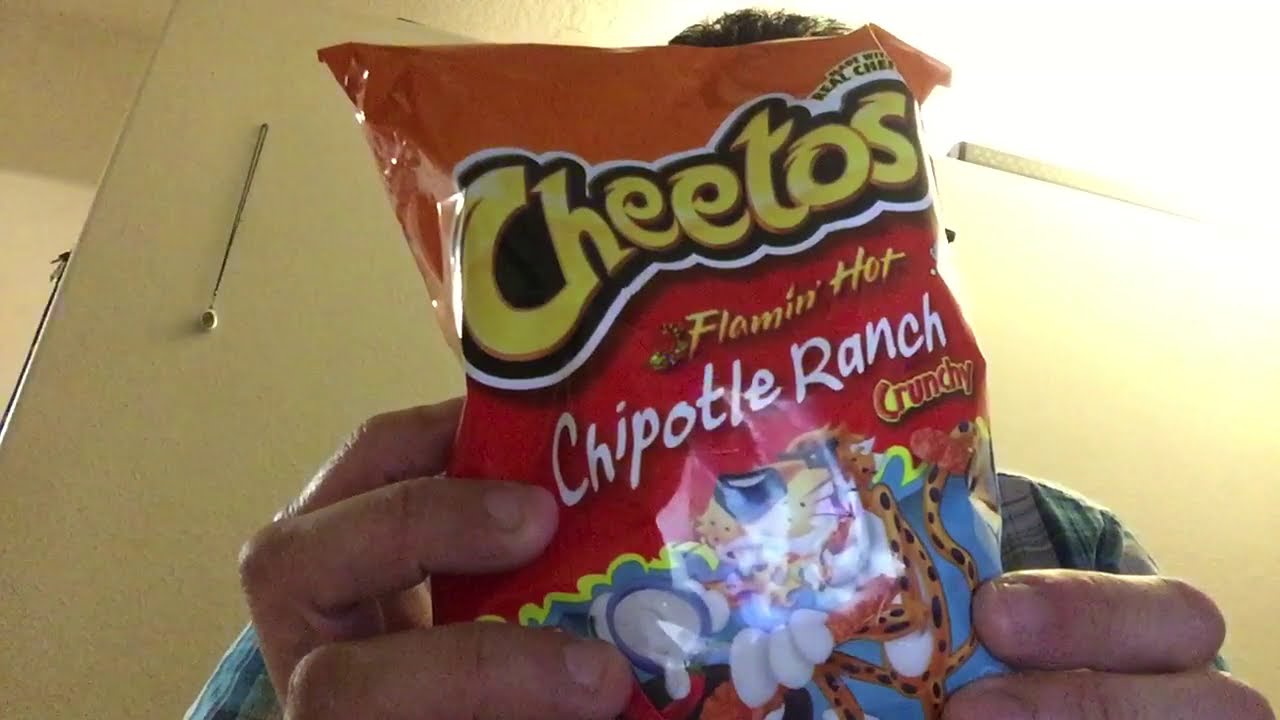 cheetos flamin’ hot chipotle ranch - YouTube