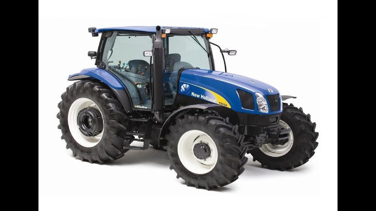 Трактора New Holland T6050 и 6070 Elite. Видеосюжет. New Holland T6050 ...