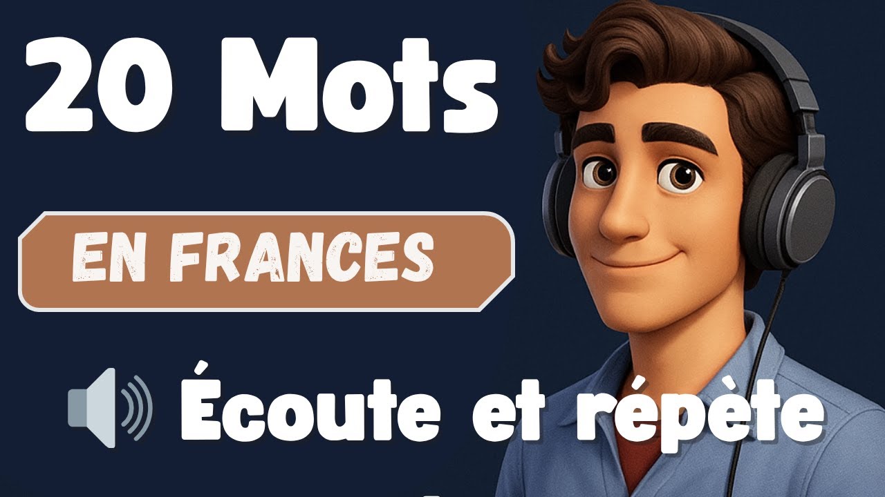 20 mots en français – Vocabulaire facile pour débutants (A1) - YouTube
