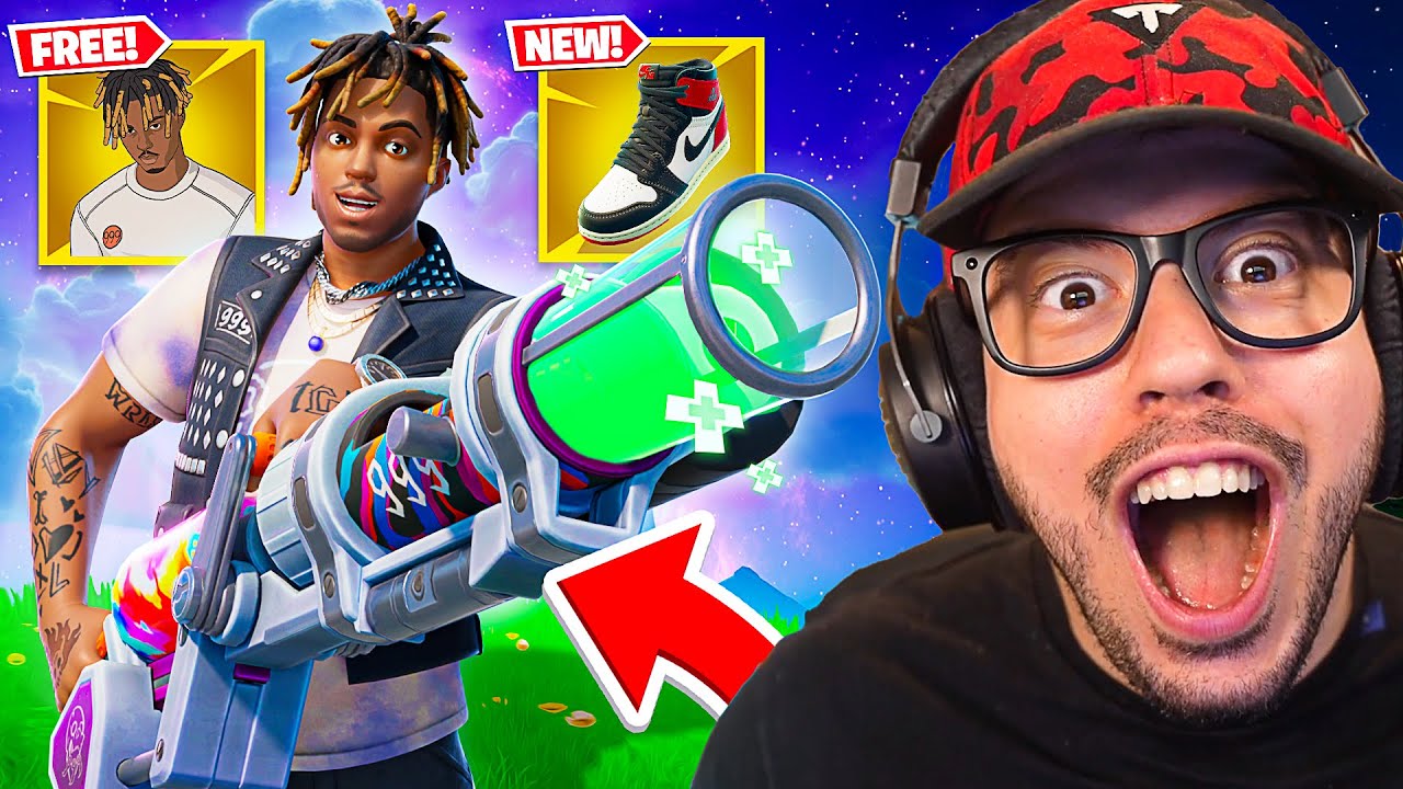 The MYTHIC *JUICE WRLD* Update in Fortnite! - YouTube