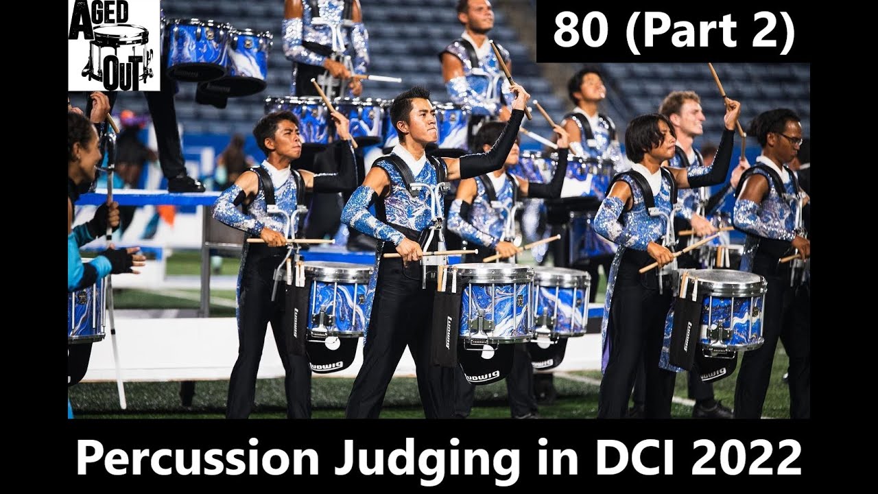 Aged Out Podcast 80 (Part 2) - Percussion Judging in DCI 2022 - YouTube