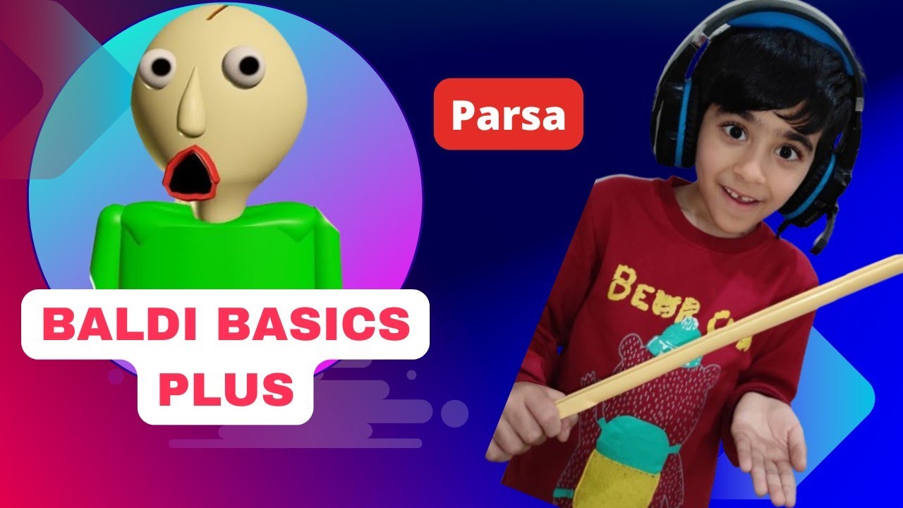 baldi's basics,I took baldi's ruler and ( he's not happy) - YouTube