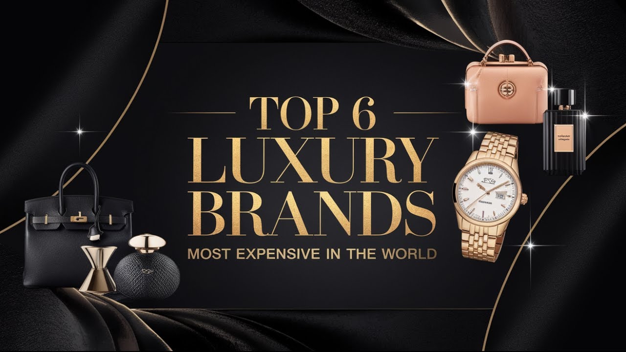 6 Most Expensive Luxury Brands in the World - YouTube
