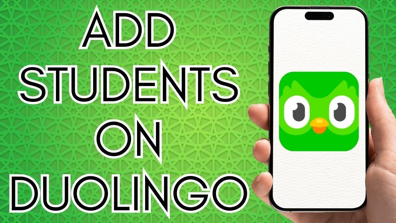 How Can You Add The Students On Duolingo - YouTube