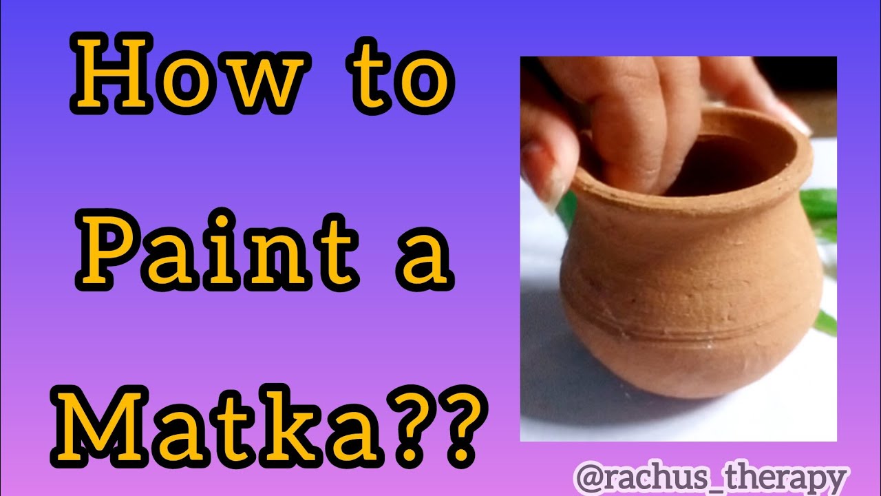 Matka Painting: Easy or Hard??🤔 || Simple Matka Painting || #creative # ...