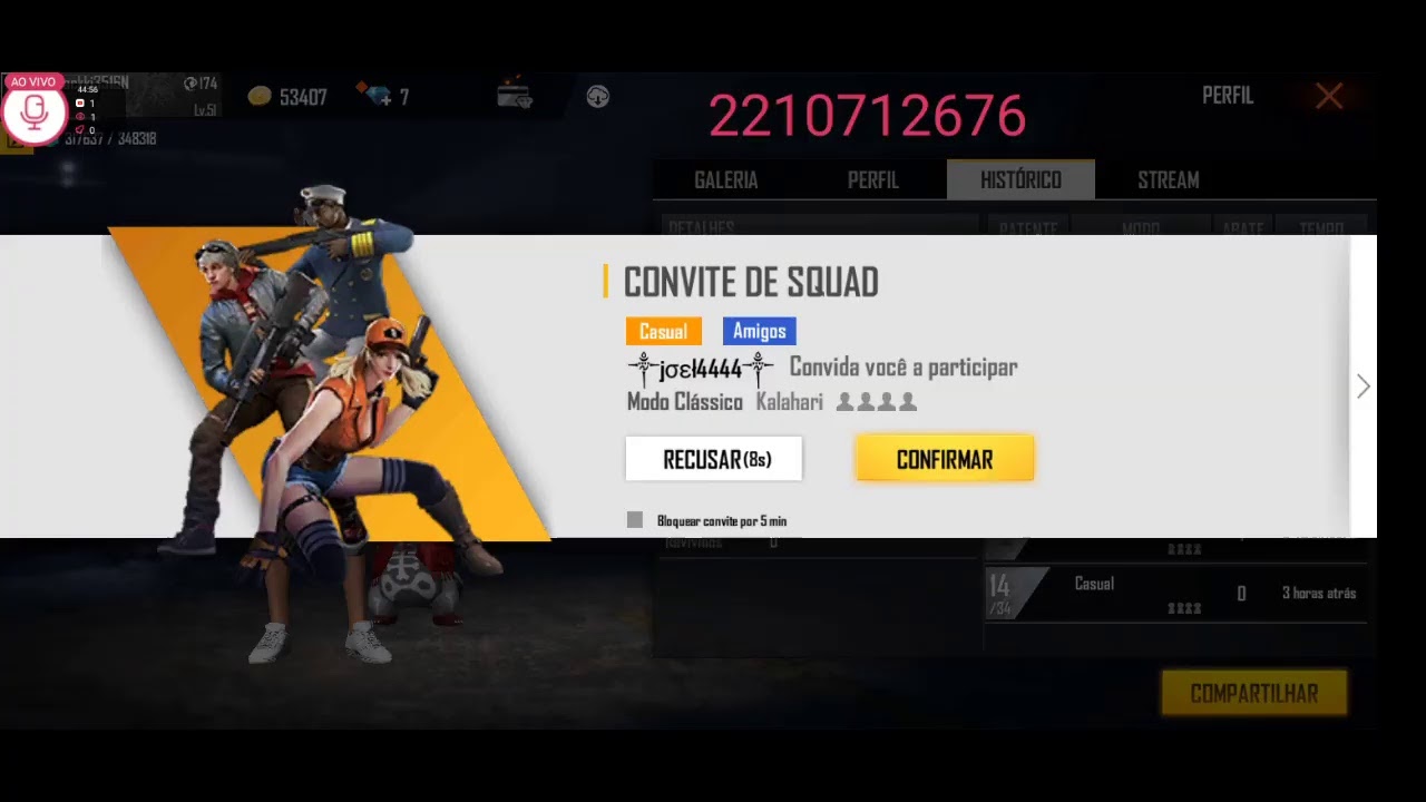 [SGETHER] live de free fire dima 2 se a live c - YouTube