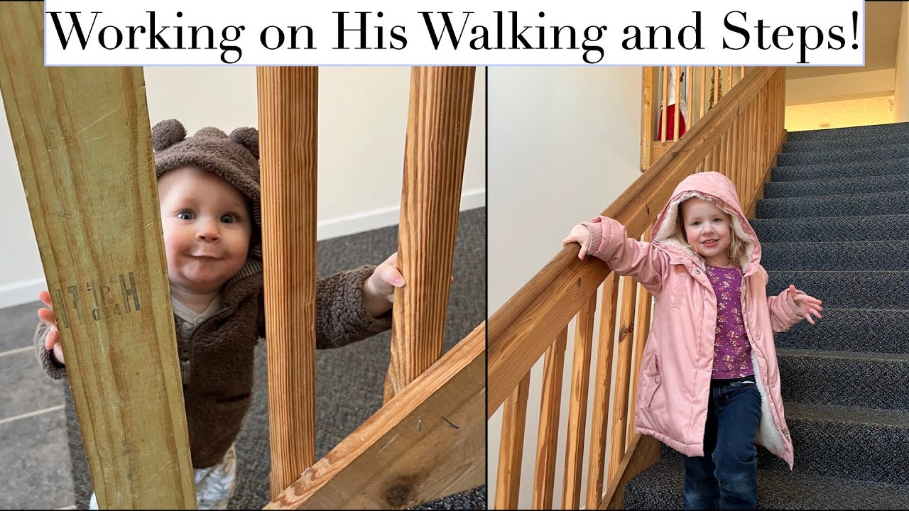 Working on His Walking and Steps! - YouTube