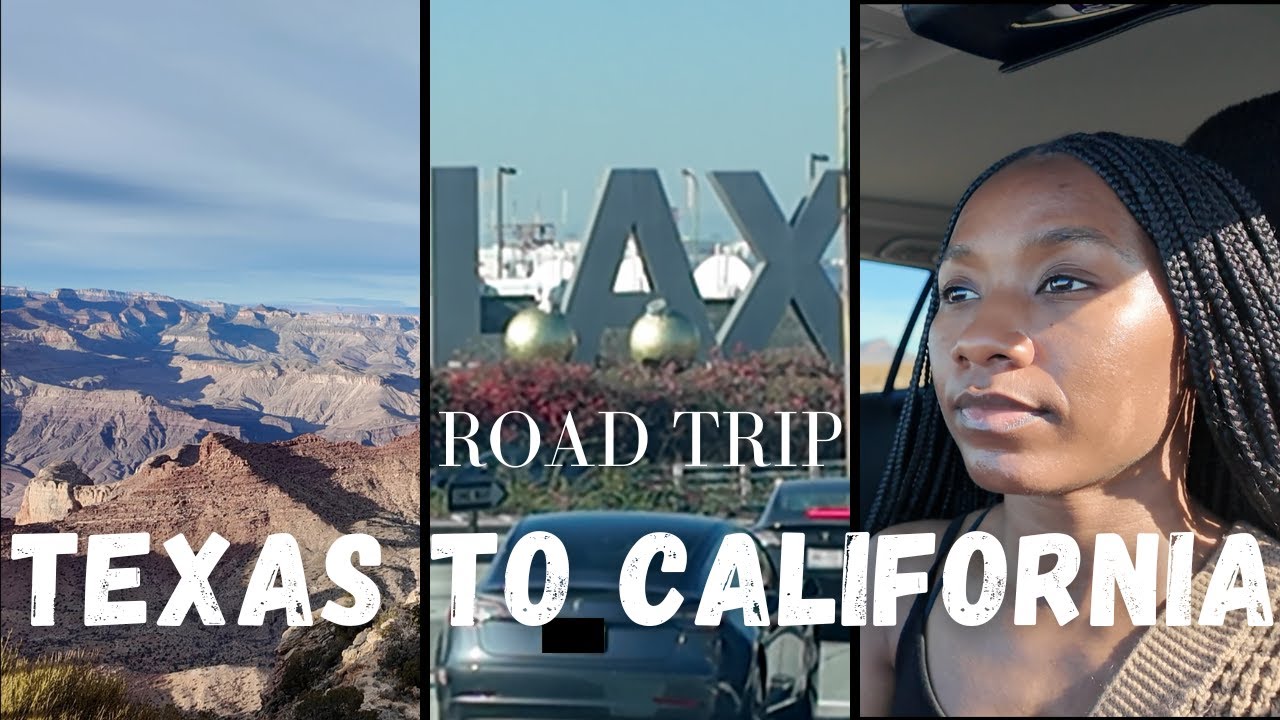 31 Hour Road Trip | Texas To California | Dallas, New Mexico, Arizona ...